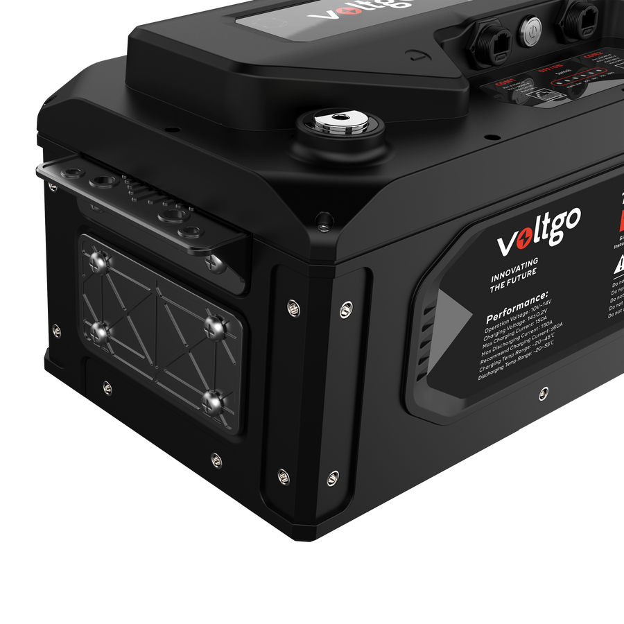 VoltGo 12.8V 200Ah LiFePO₄ Battery – Elite Series, Long-Life Energy